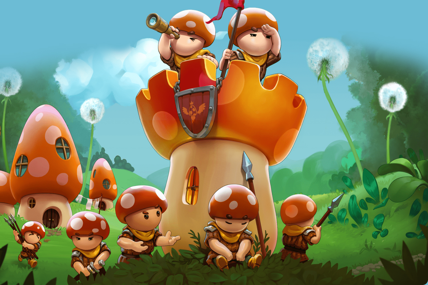 Yogomi: Mushroom Wars 2