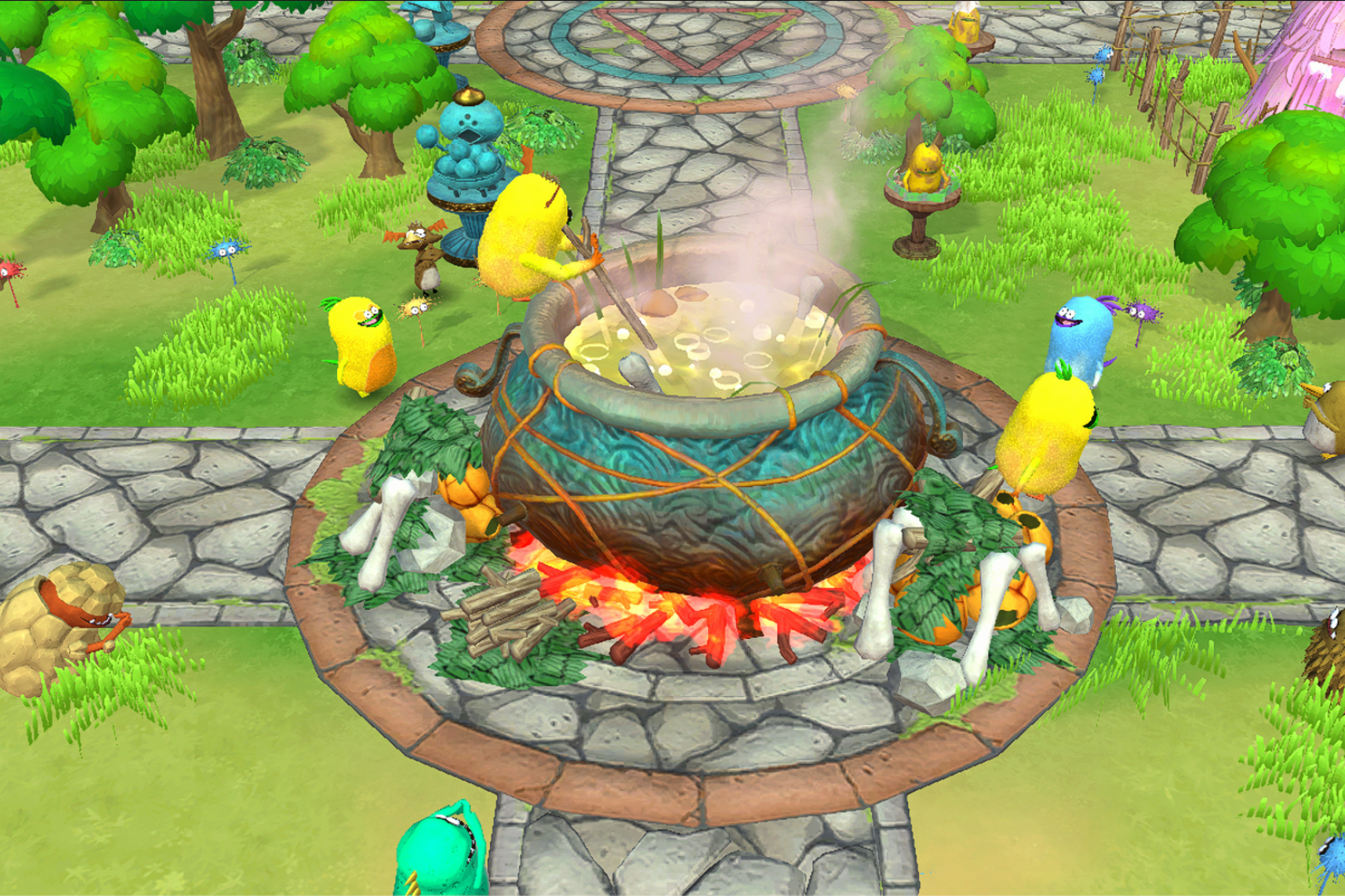 Yogomi: Hungry Meem Delivers Its Bizarre Colony Sim Chaos to Steam